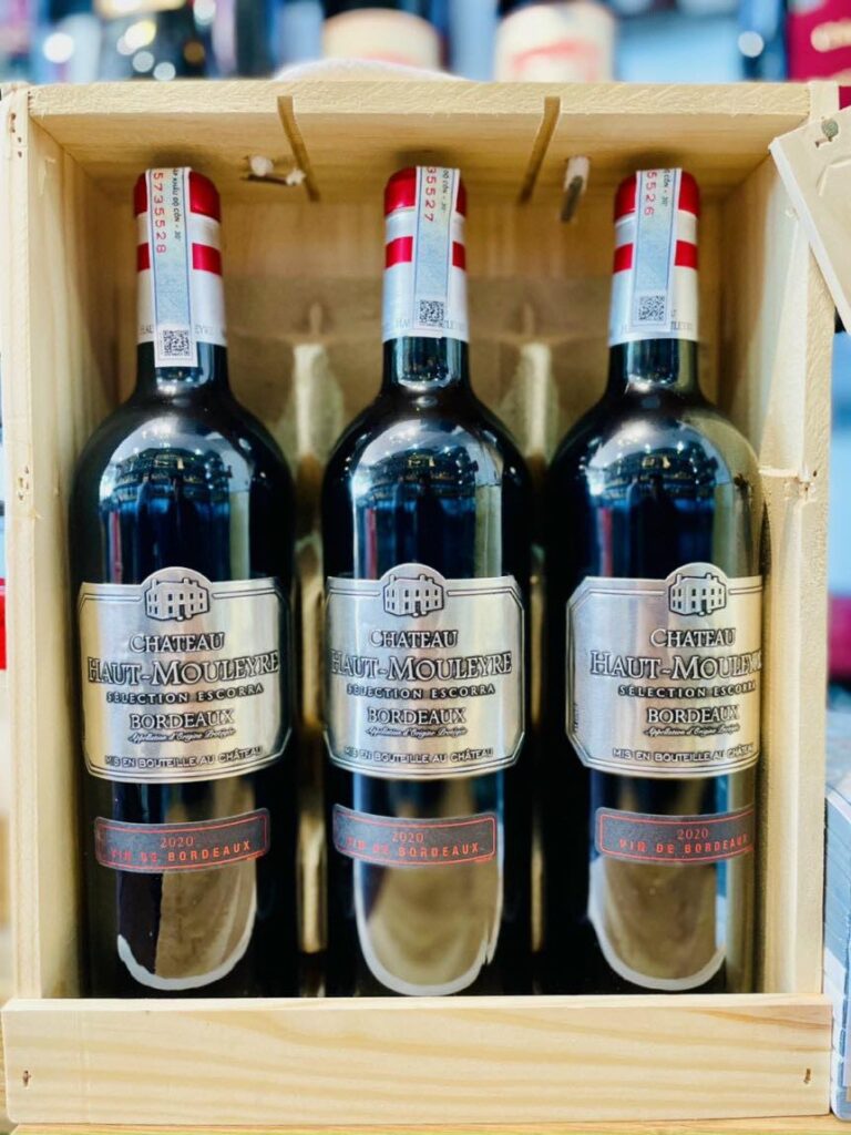 Rượu vang Pháp CHATEAU HAUT - MOULEYRE BORDEAUX