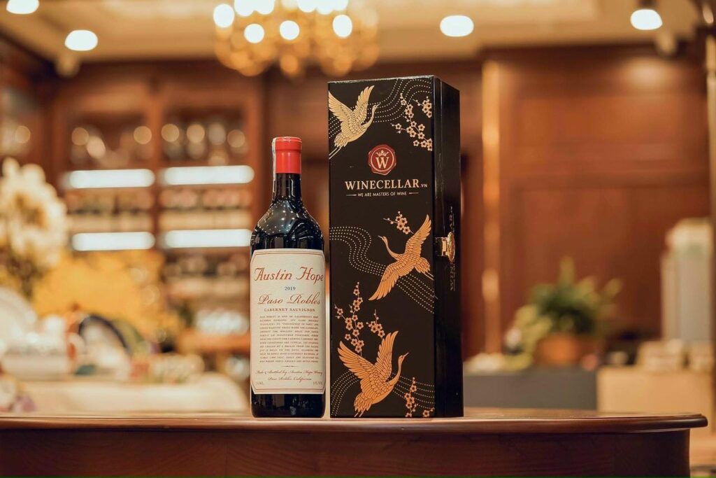 Rượu vang Austin Hope Cabernet Sauvignon, Rượu vang nhập khẩu